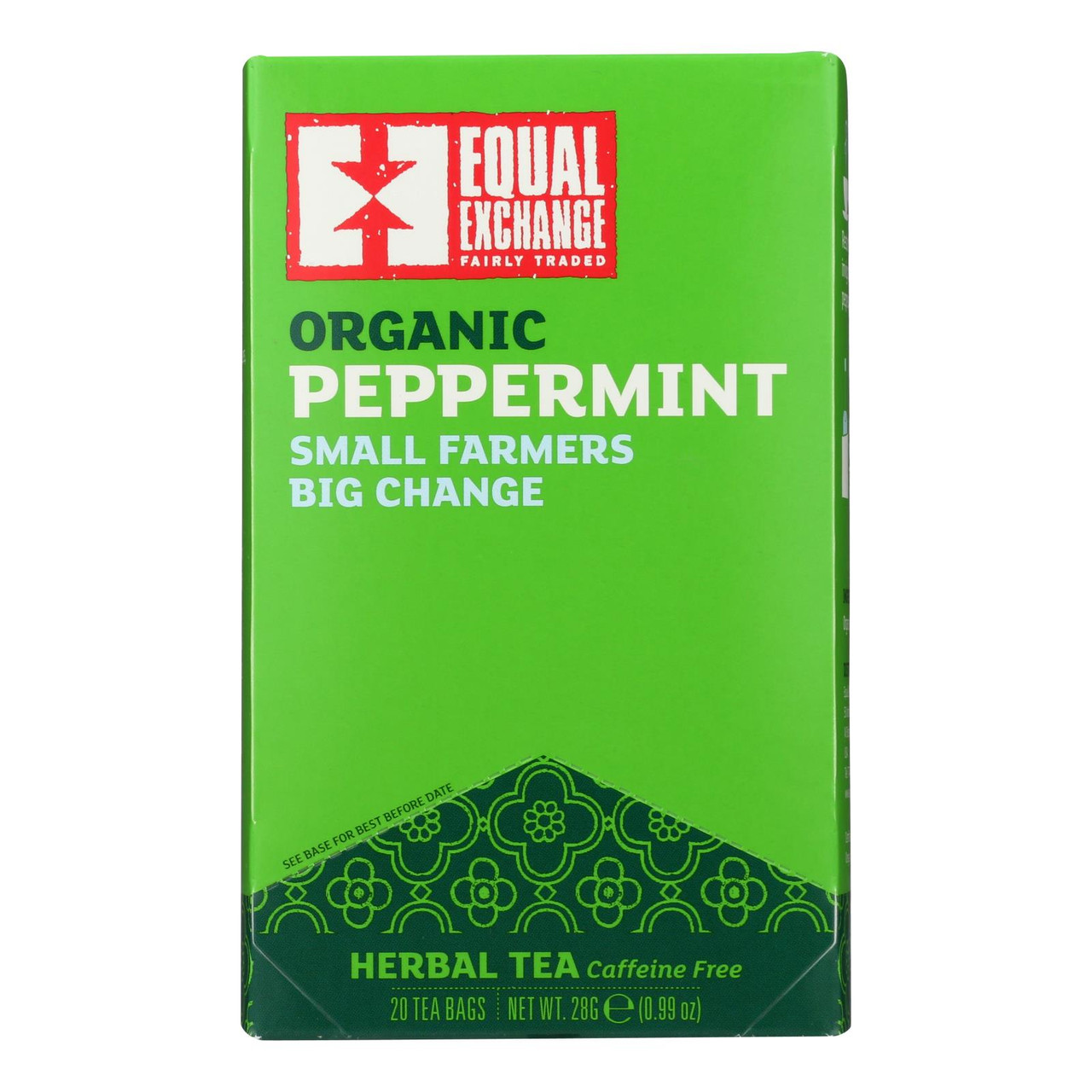 Equal Exchange Organic Peppermint Tea - Peppermint Tea - Case Of 6 - 20 ...