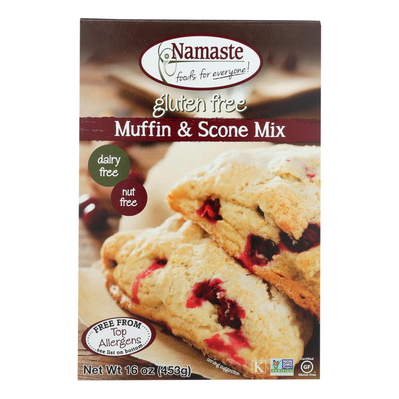 Namaste Foods Chocolate Cake - Mix - Case Of 6 - 26 Oz.