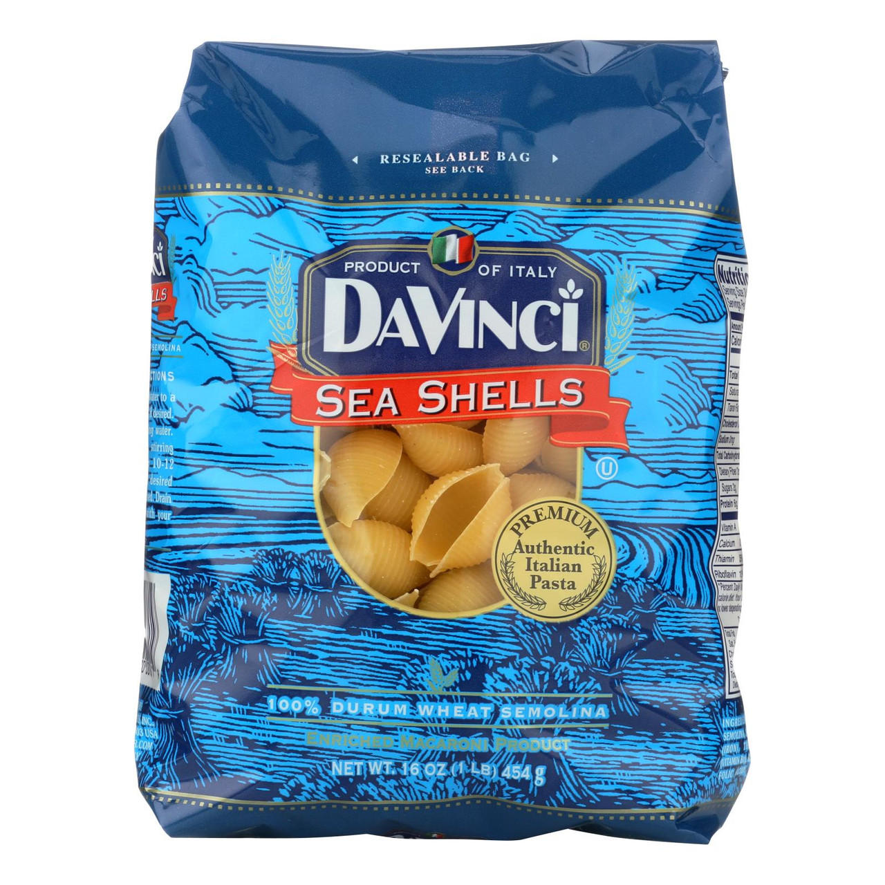 Davinci Orzo Pasta - Case Of 12 - 1 Lb.