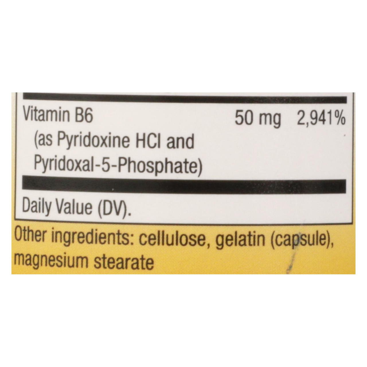 Nature's Way Vitamin B-100 Complex - 60 Capsules