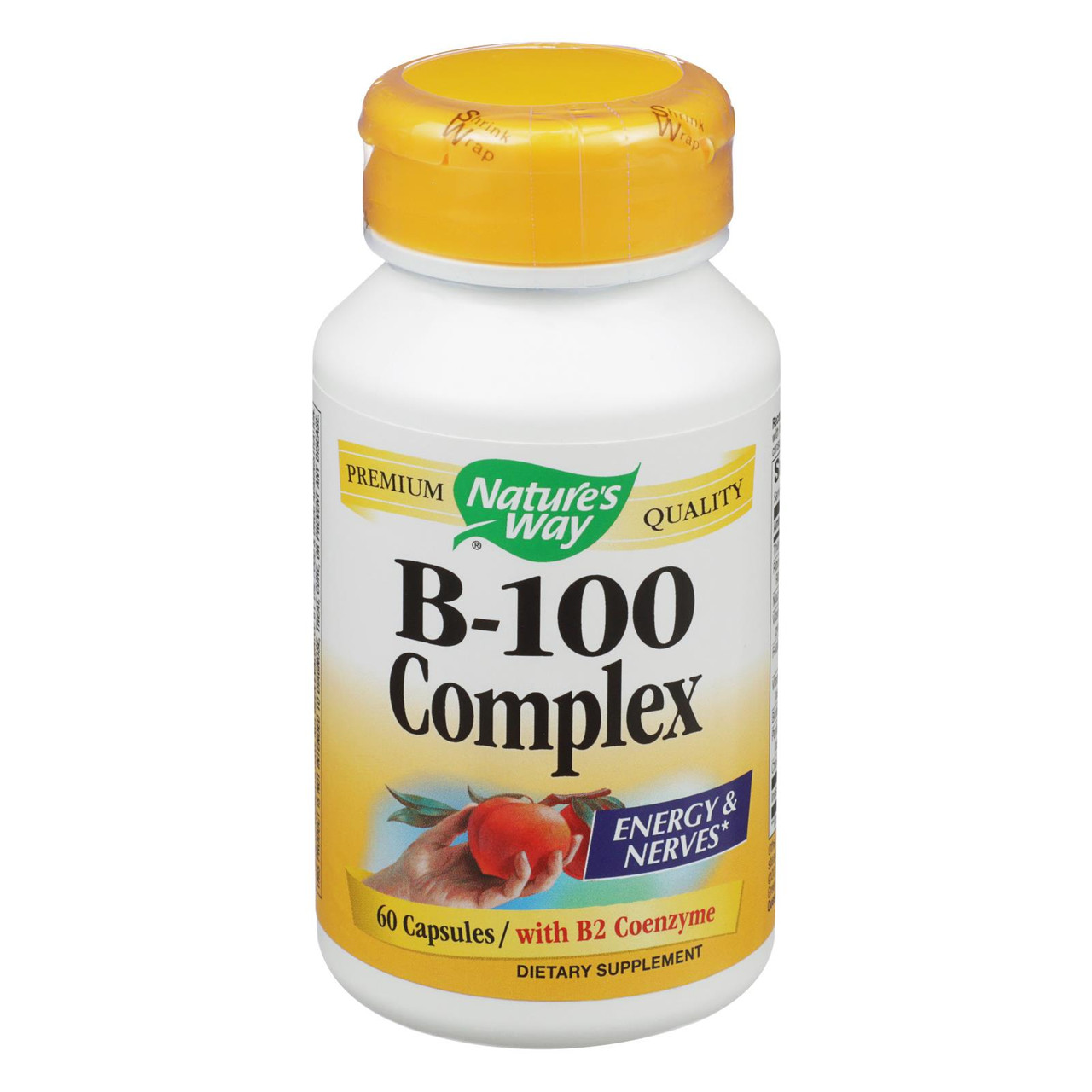 Nature's Way Vitamin B-100 Complex - 60 Capsules