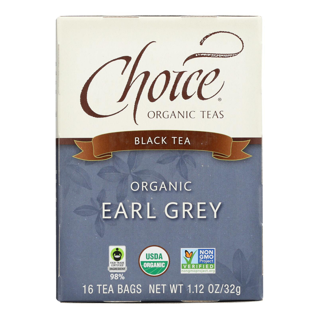 Choice Organic Teas Jasmine Green Tea - 16 Tea Bags - Case Of 6