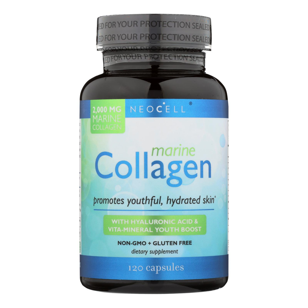 Neocell Marine Collagen Plus Ha - 120 Capsules