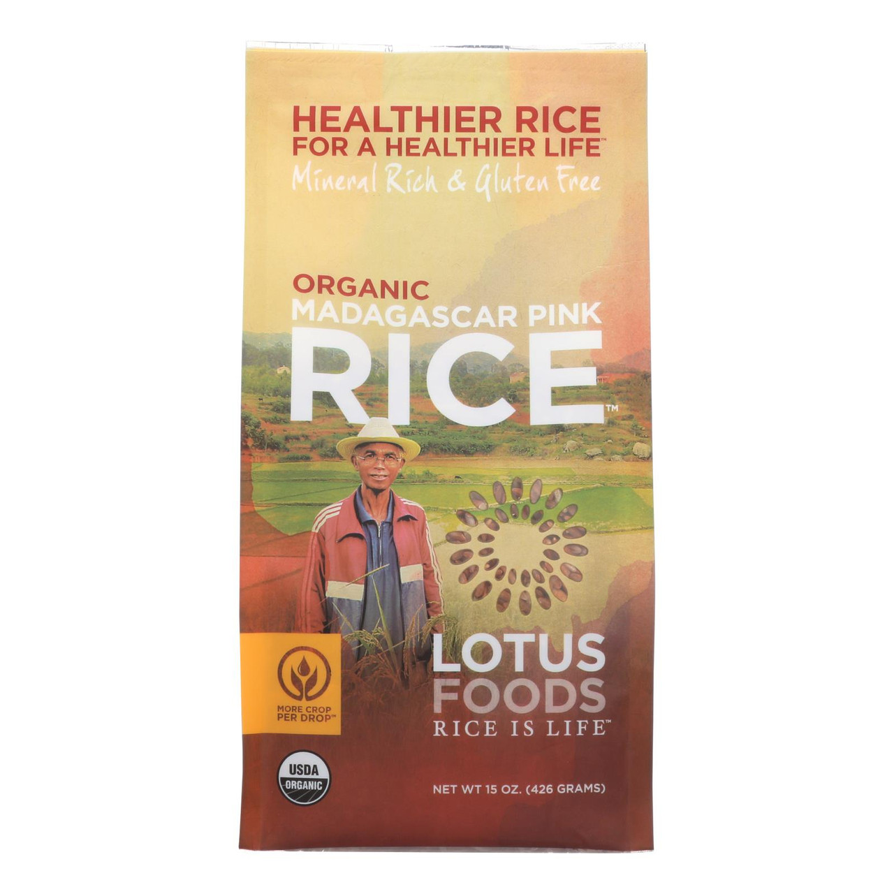 Lotus Foods Organic - Rice - White - Jasmine - Case Of 6 - 30 Oz