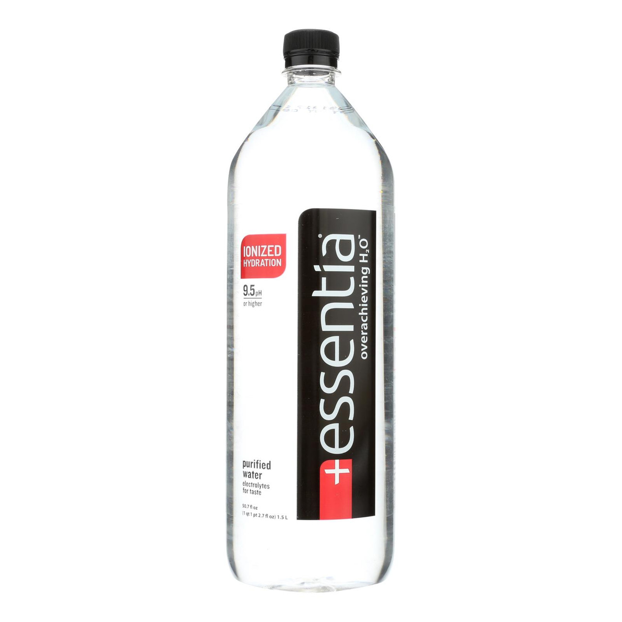 Essentia Hydration Perfected Drinking Water - 9.5 Ph. - Case Of 12 - 1. ...