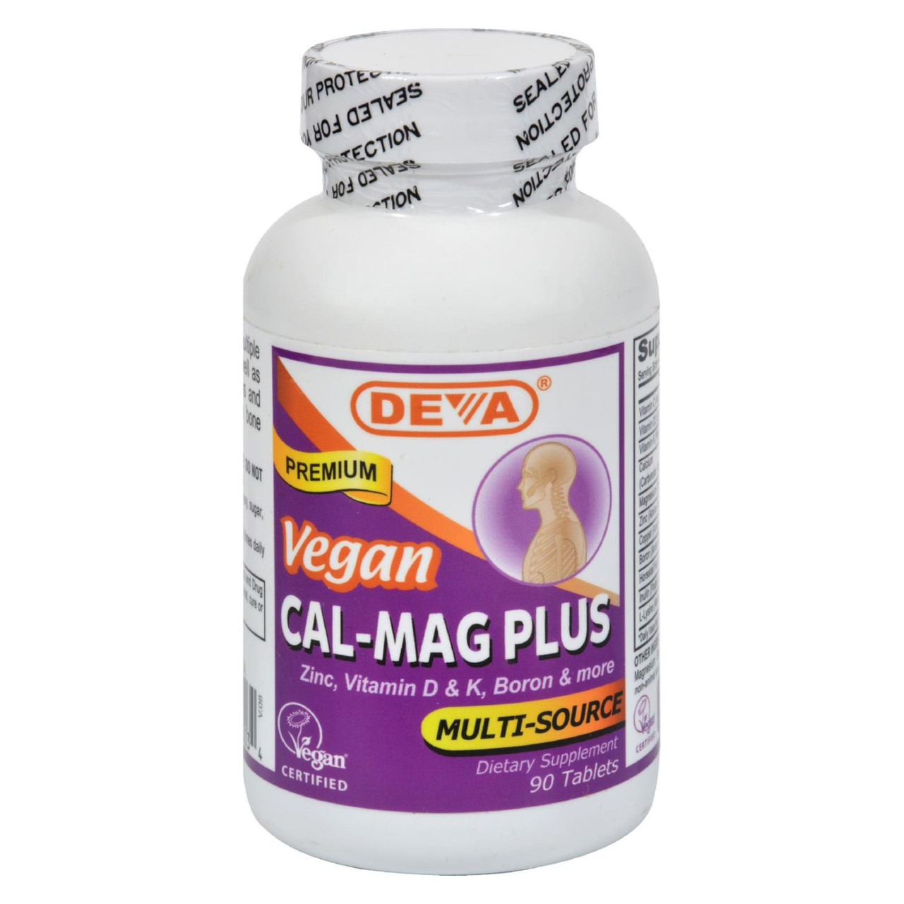 Deva Vegan Vitamin D - 800 Iu - 90 Tablets