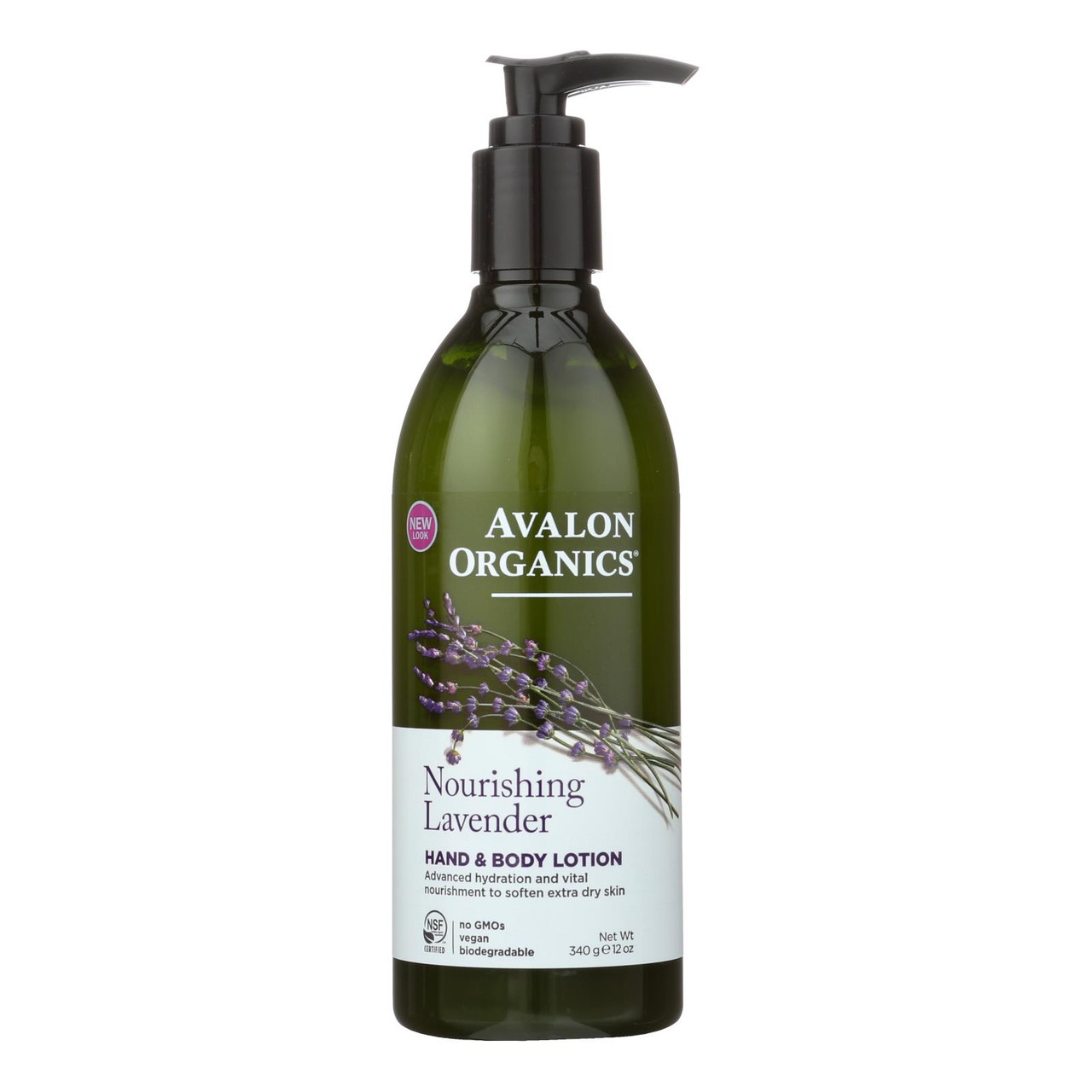 Avalon Organics Hand And Body Lotion Lavender - 32 Fl Oz