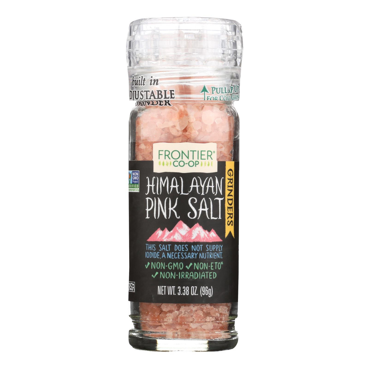 Frontier Herb Salt - Himalayan Pink - Coarse Grind - Bulk - 1 Lb