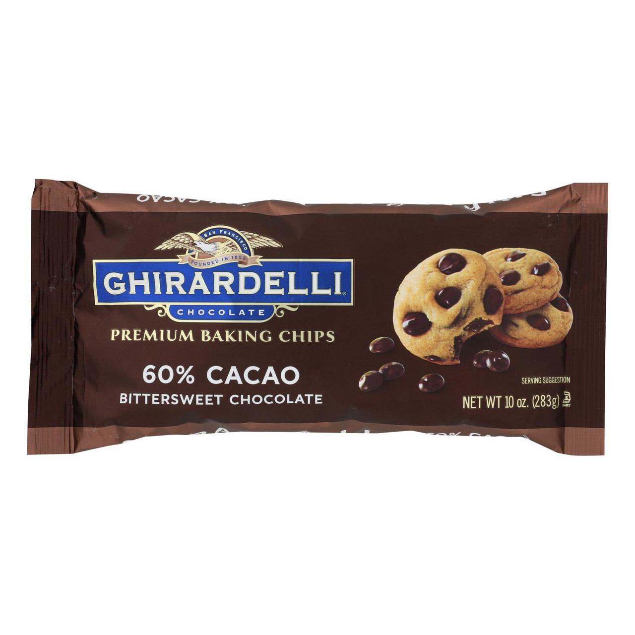 Ghirardelli Premium Baking Bar - 100% Cacao Unsweetened Chocolate ...