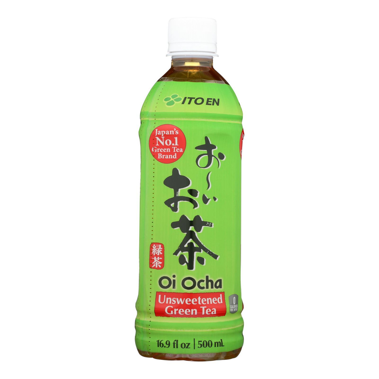 Ito En Unsweetened Japanese Green Tea Sencha Shot- Case Of 30 - 6.4 Oz
