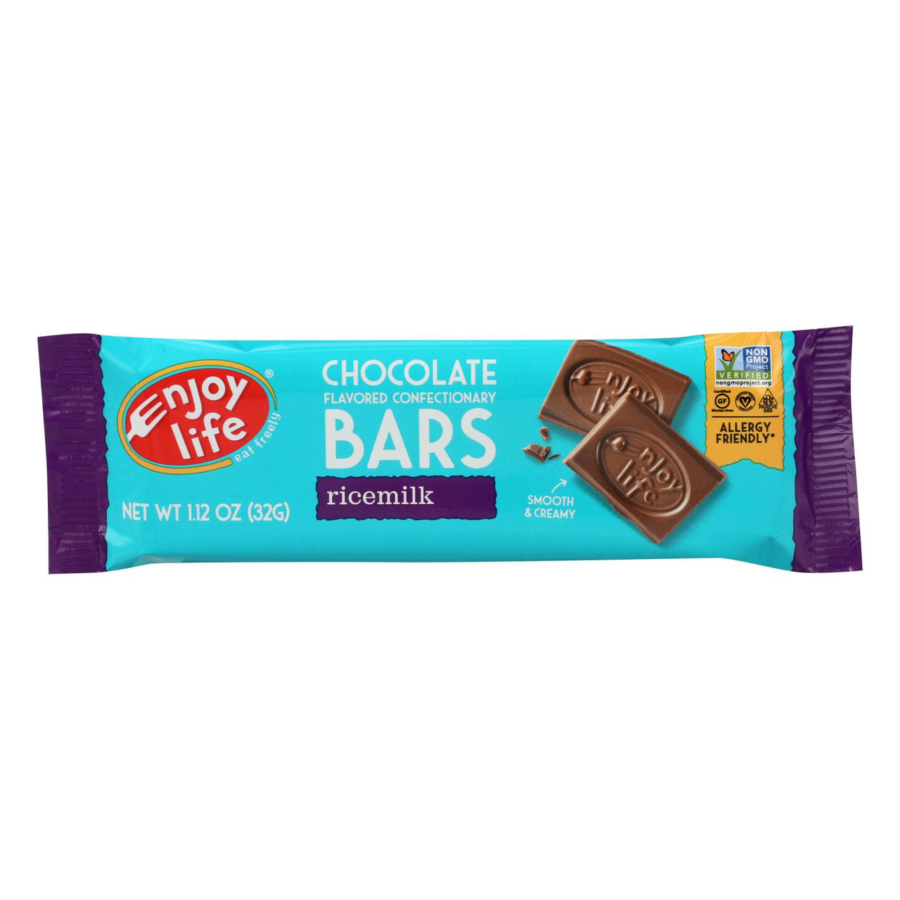Enjoy Life Chocolate Bar - Boom Choco Boom - Ricemilk Chocolate - Dairy ...