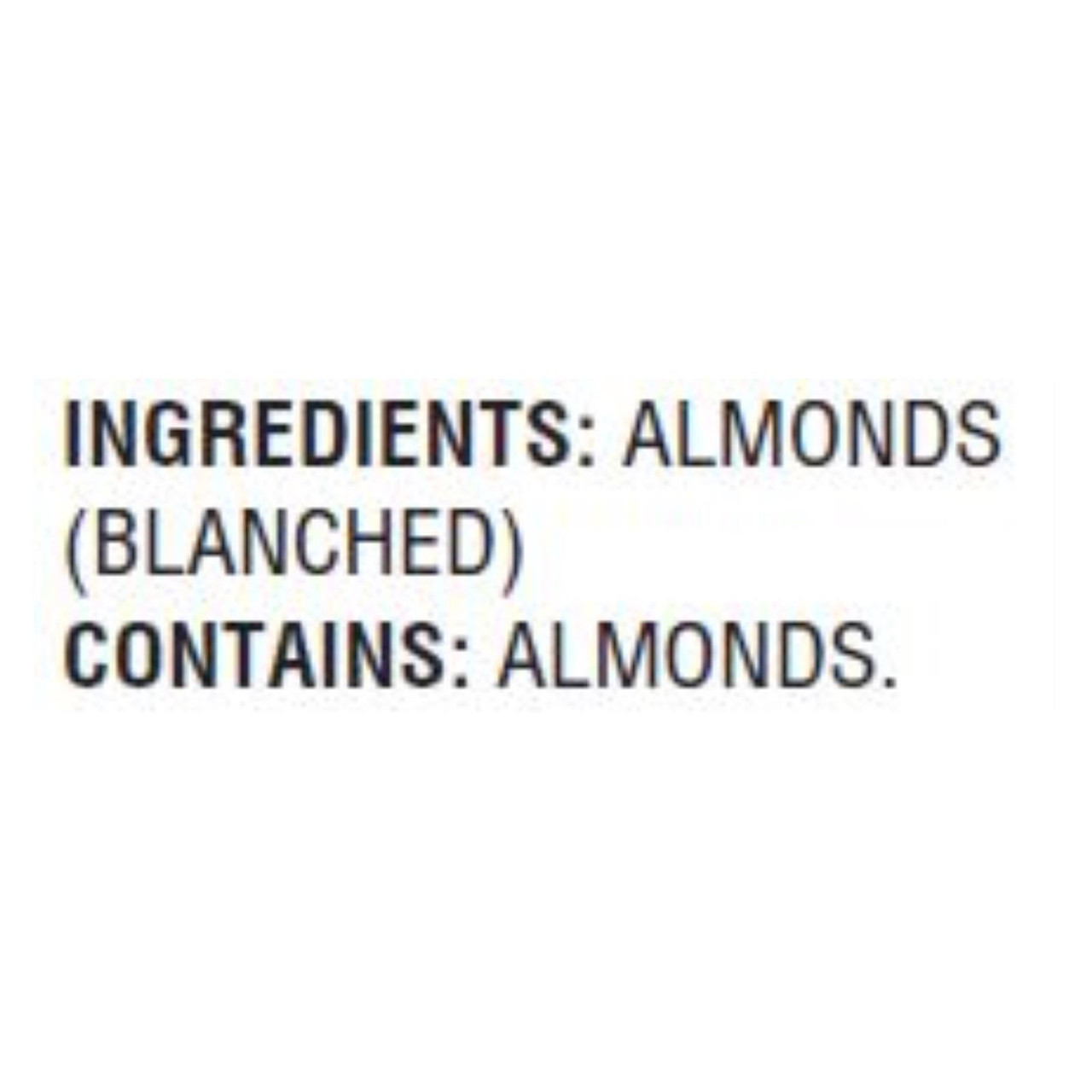 Woodstock Almonds - Thick Sliced - Raw - Case Of 8 - 7.5 Oz.