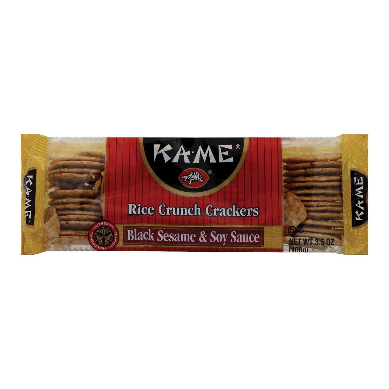 Ka'me Rice Crackers - Original - Case Of 12 - 3.5 Oz.