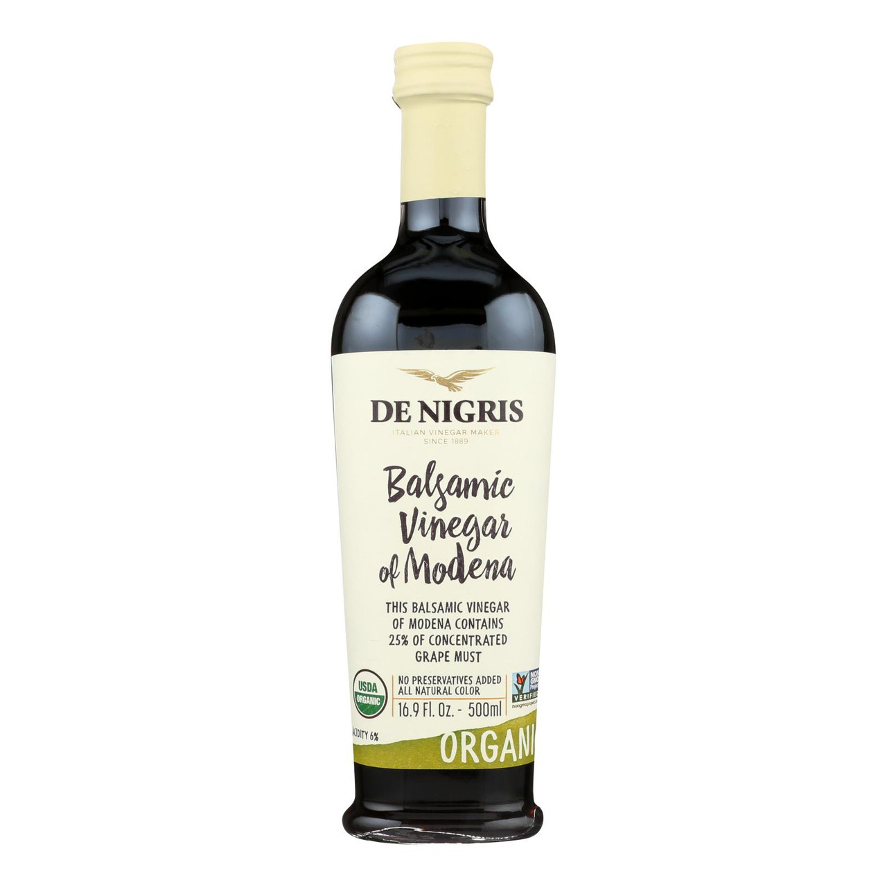Modenaceti Balsamic Vinegar Of Modena - Case Of 6 - 16.9 Fl Oz.