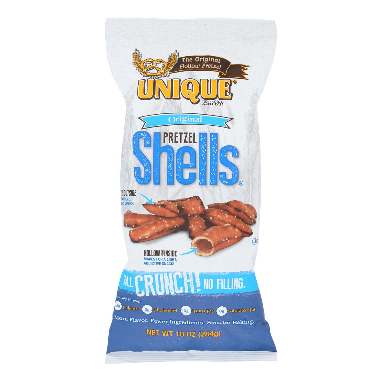Unique Pretzels Splits - Extra Dark - Case Of 12 - 11 Oz.