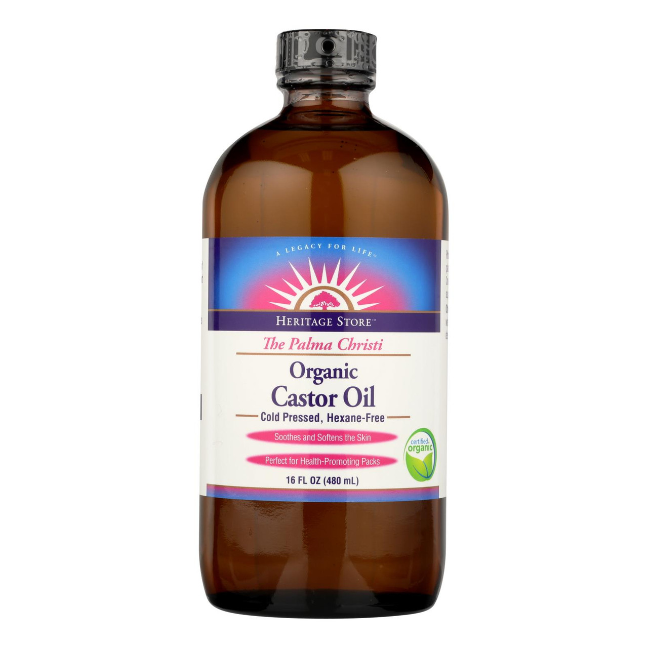 Home Health Castor Oil - 16 Fl Oz