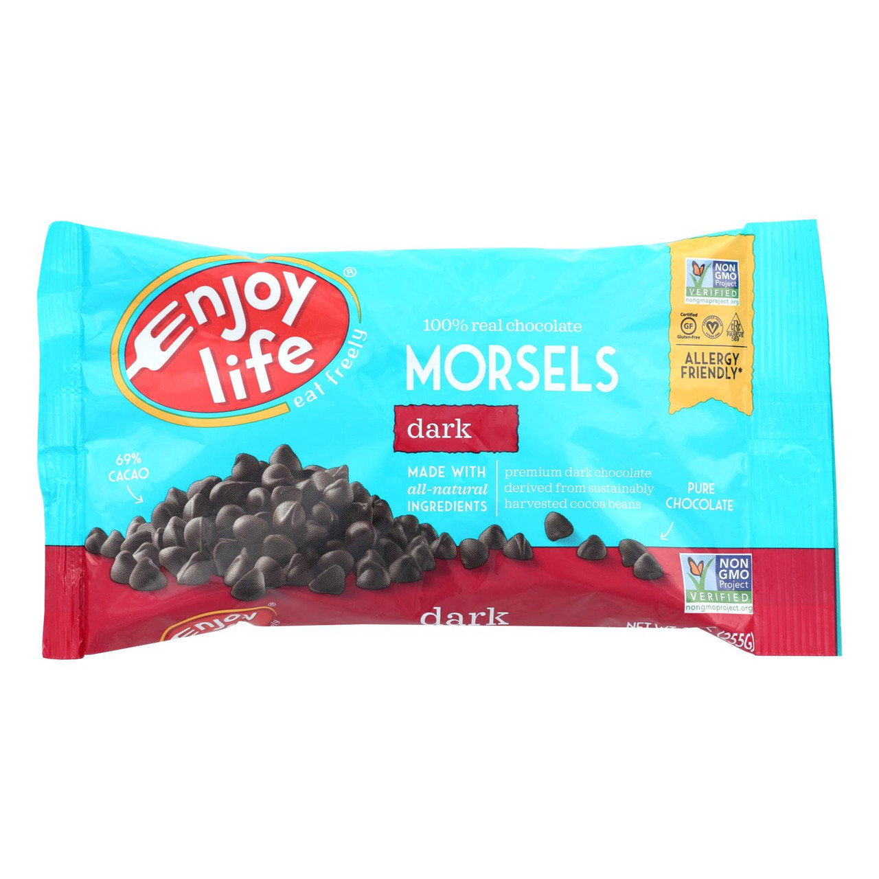 Enjoy Life Chocolate Bar - Boom Choco Boom - Dark Chocolate - Dairy ...