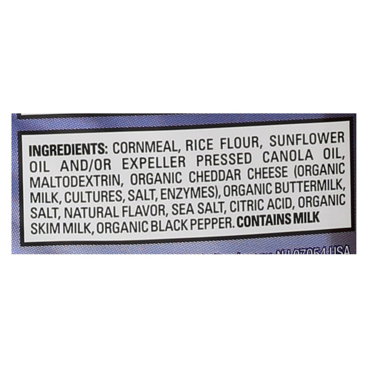 Earth Balance Vegan Puffs - Aged White Cheddar - Case Of 12 - 4 Oz.