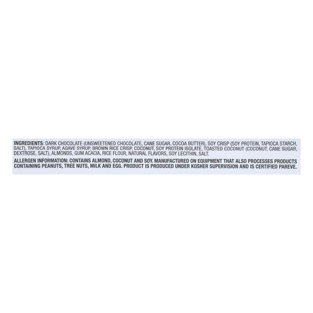Nugo Nutrition Bar - Gluten Free Dark Chocolate Crunch - Case Of 12 ...