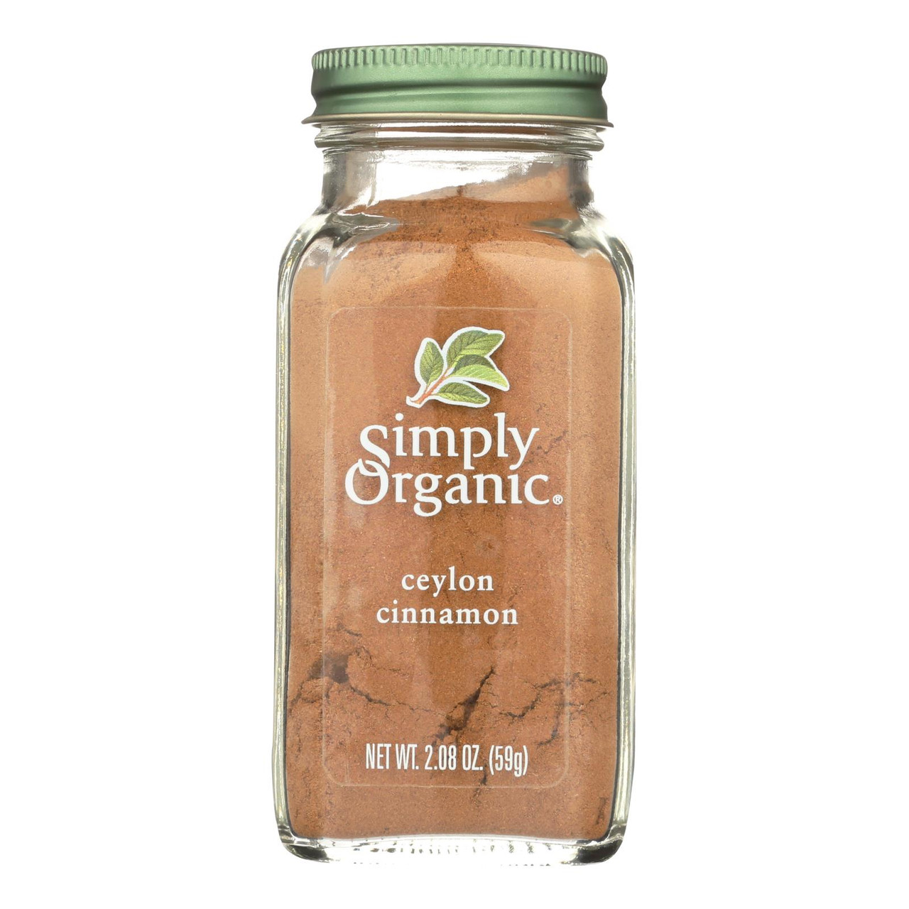 Simply Organic Cinnamon - Organic - Ground - A Grade - .67 Oz - Case Of 6