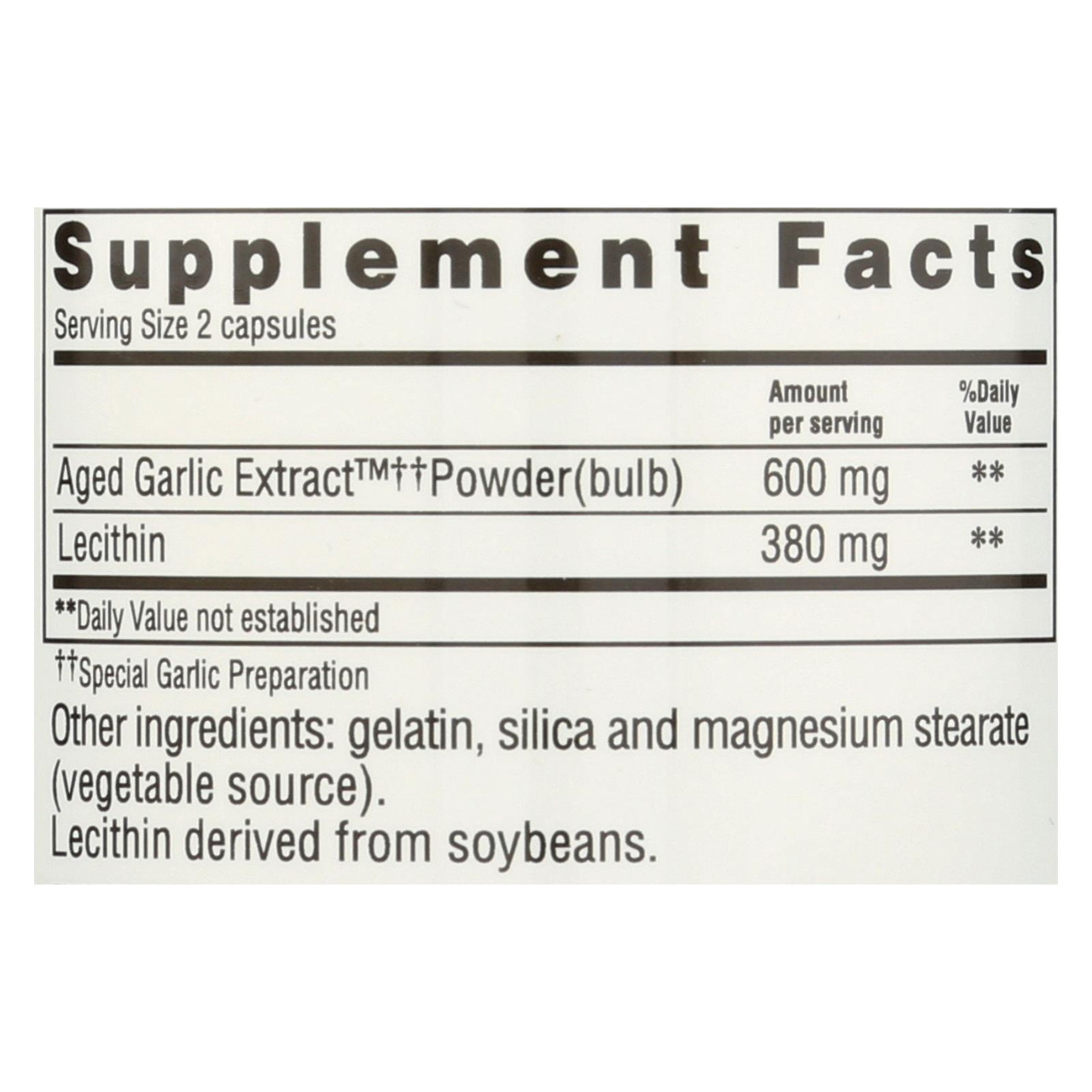 Kyolic - Aged Garlic Extract Cholesterol Formula 104 - 100 Capsules