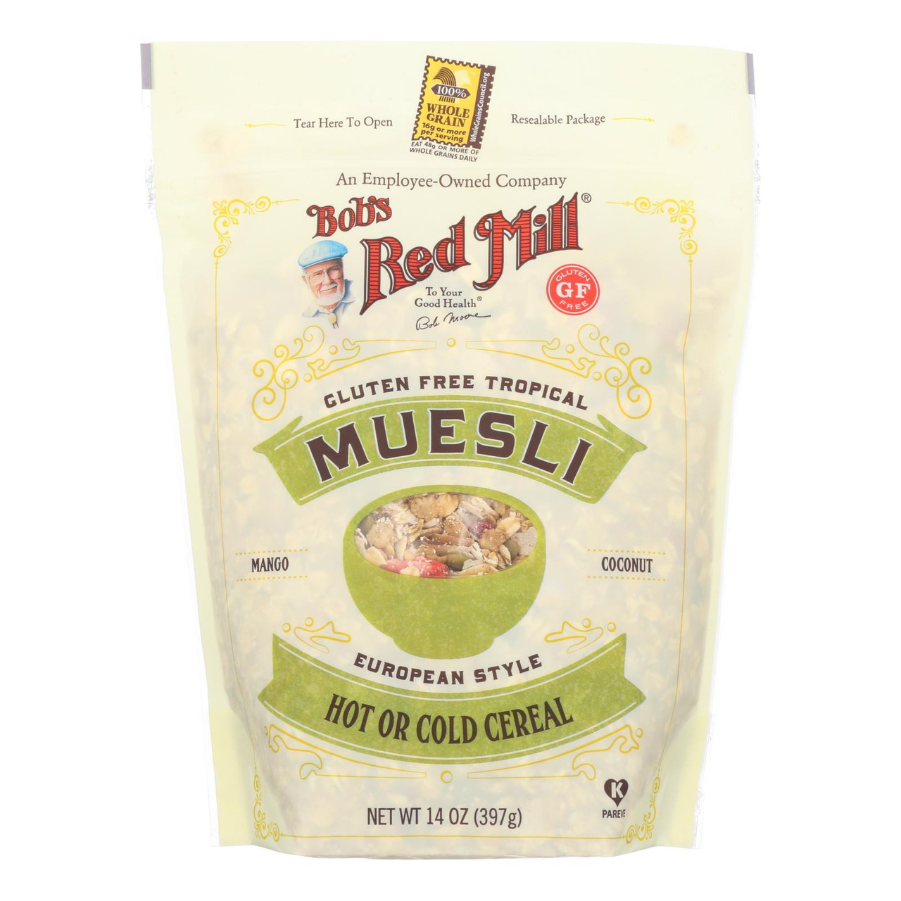 Bob's Red Mill Old Country Style Muesli Cereal - 18 Oz - Case Of 4