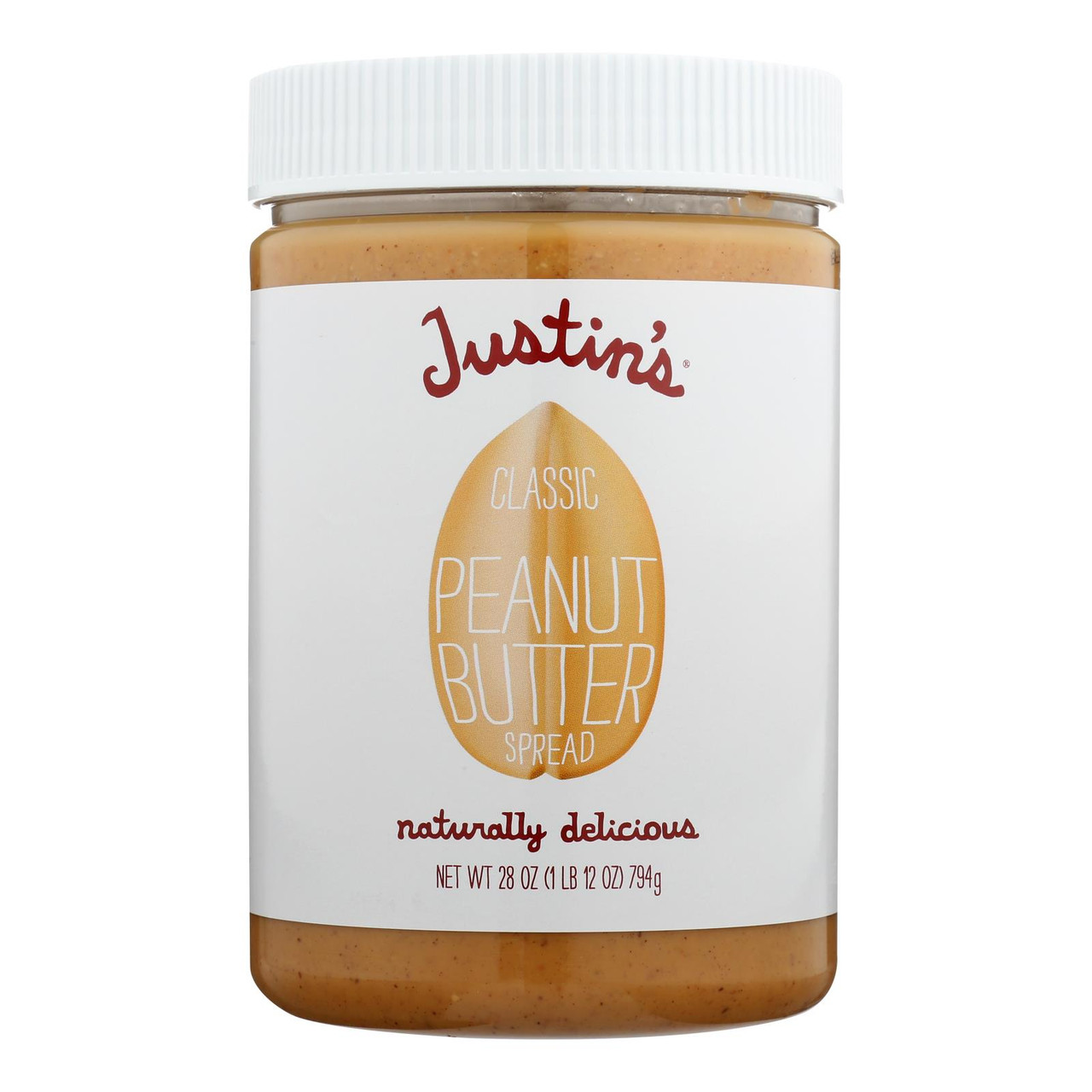 Justin's Nut Butter Squeeze Pack - Peanut Butter - Classic - Case Of 10 ...