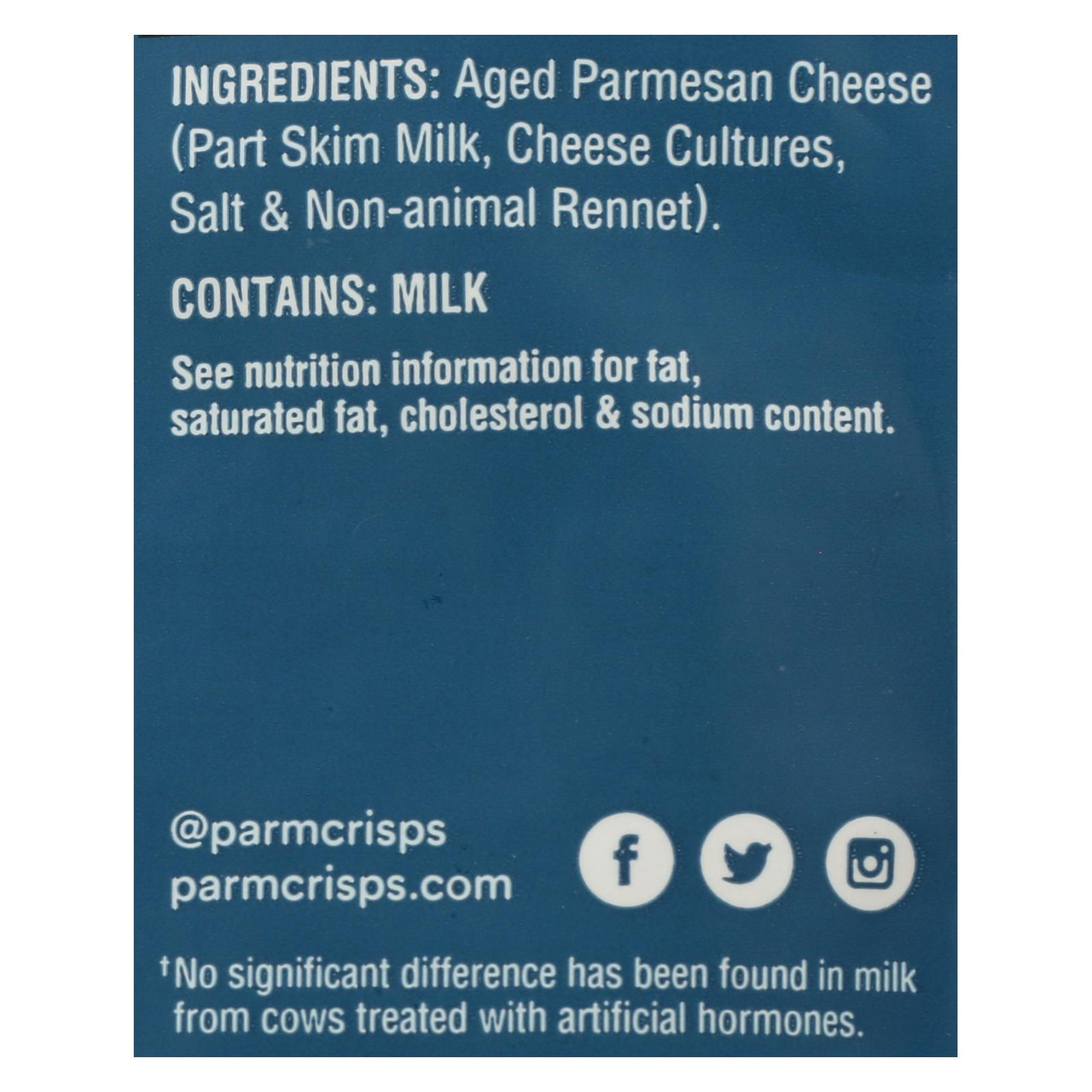 Kitchen Table Bakers Parm Crisps - Original Parmesan - Case Of 12 - 1. ...