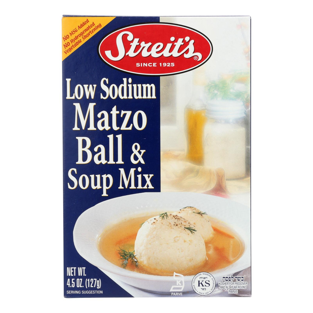 Manischewitz Matzo Ball And Soup Mix - Case Of 24 - 4.5 Oz.