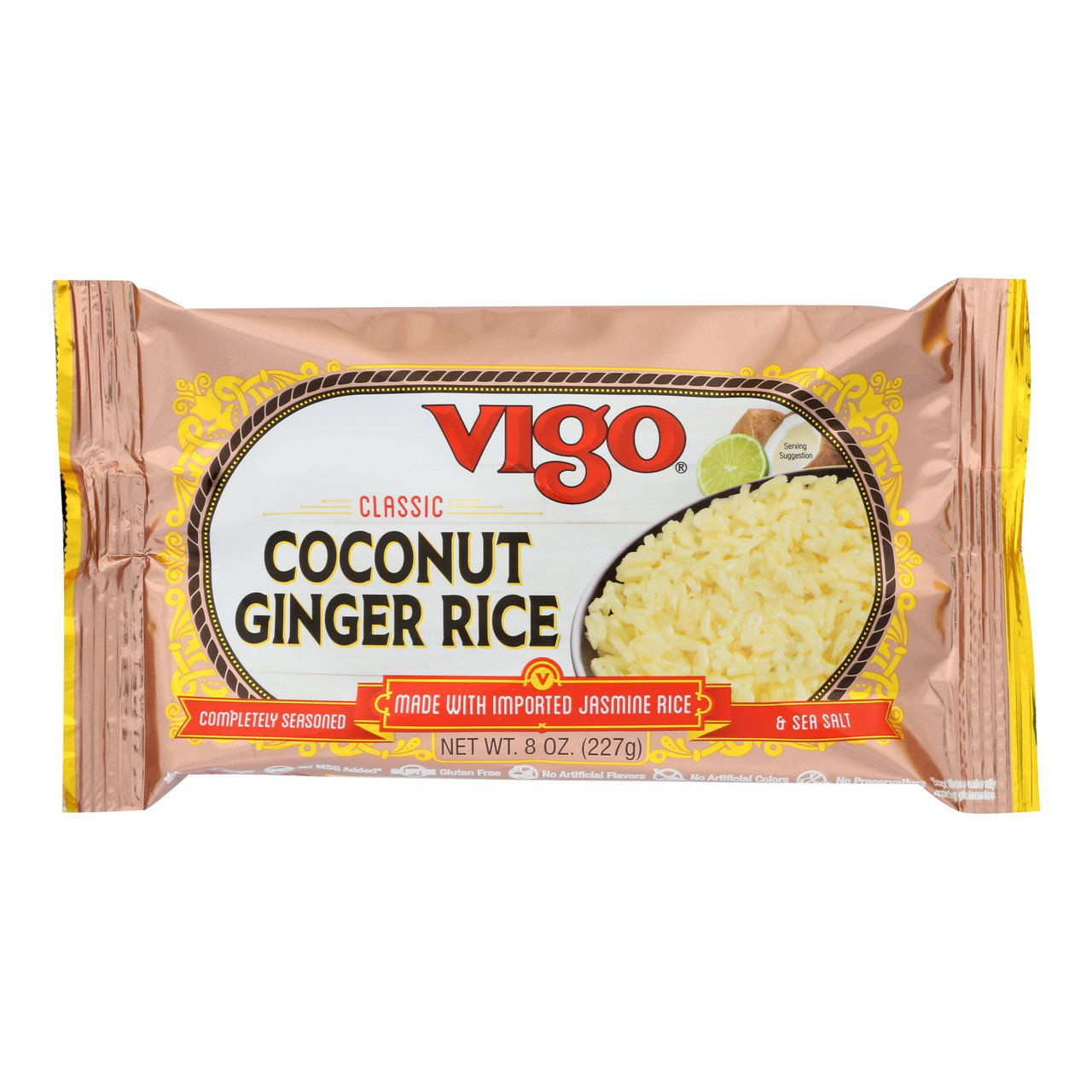 Vigo Yellow Rice - Case Of 12 - 8 Oz.