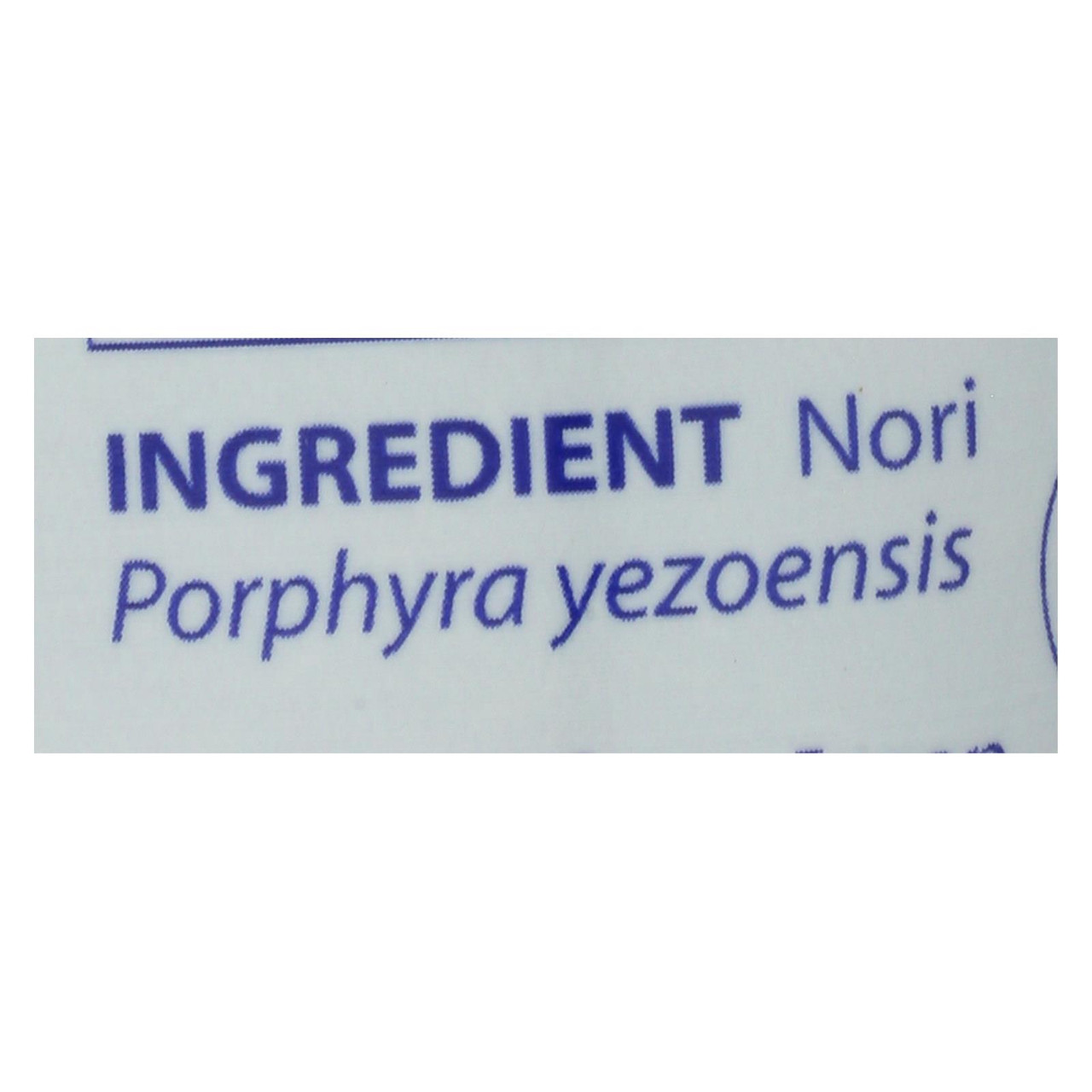 Eden Foods Nori - Sea Vegetable - Cultivated - Untoasted - .88 Oz ...