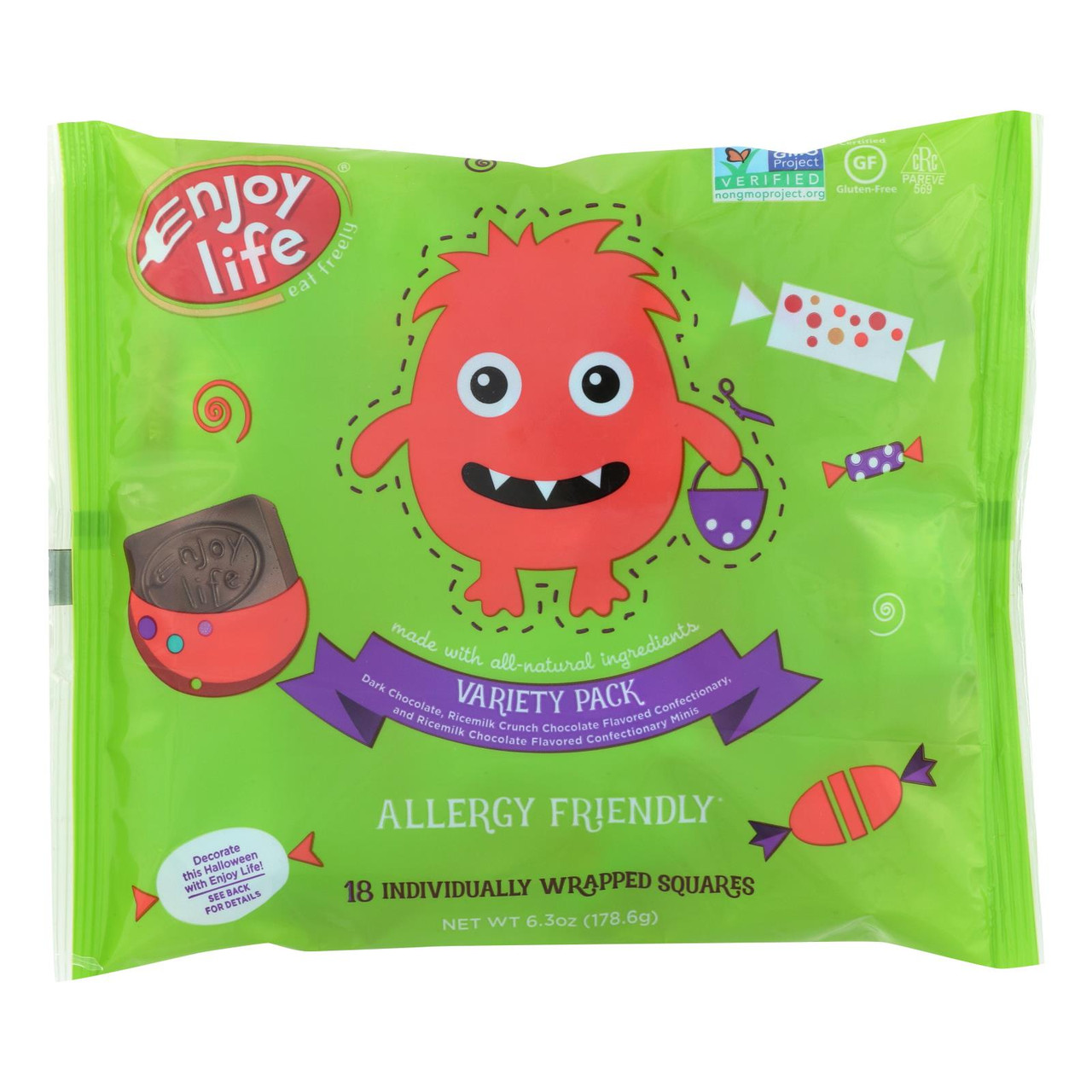 Enjoy Life Chocolate Bar - Boom Choco Boom - Ricemilk Chocolate - Dairy ...
