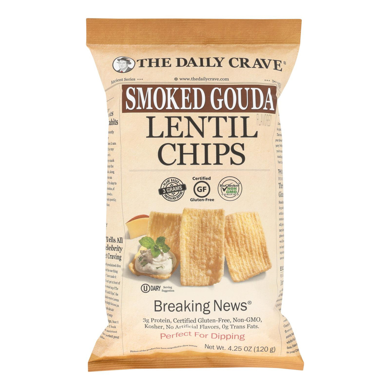 The Daily Crave Veggie Sticks - Potato And Other Vegetable Snack - Case ...
