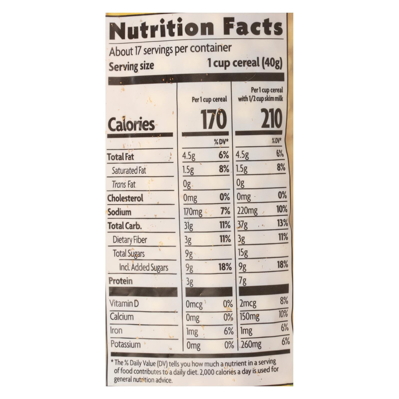Envirokidz Panda Puffs Cereal - Peanut Butter - Case Of 6 - 24.7 Oz.