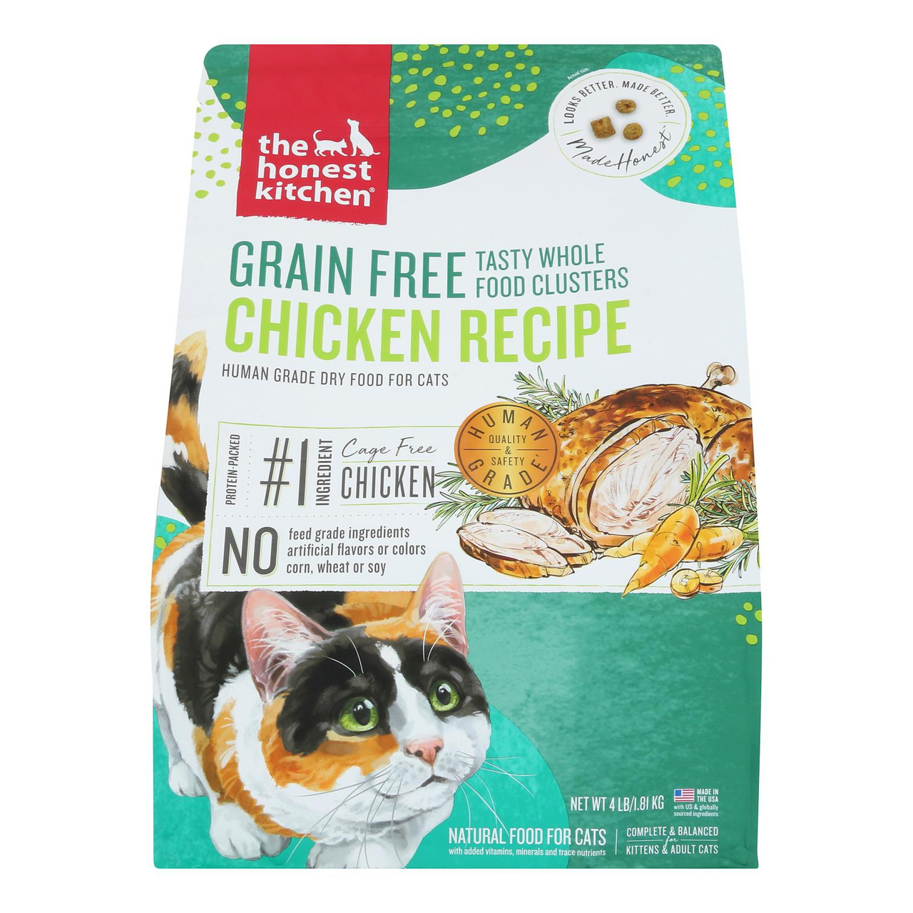 The Honest Kitchen Force - Grain Free Chicken Dog Food - 4 Lb.