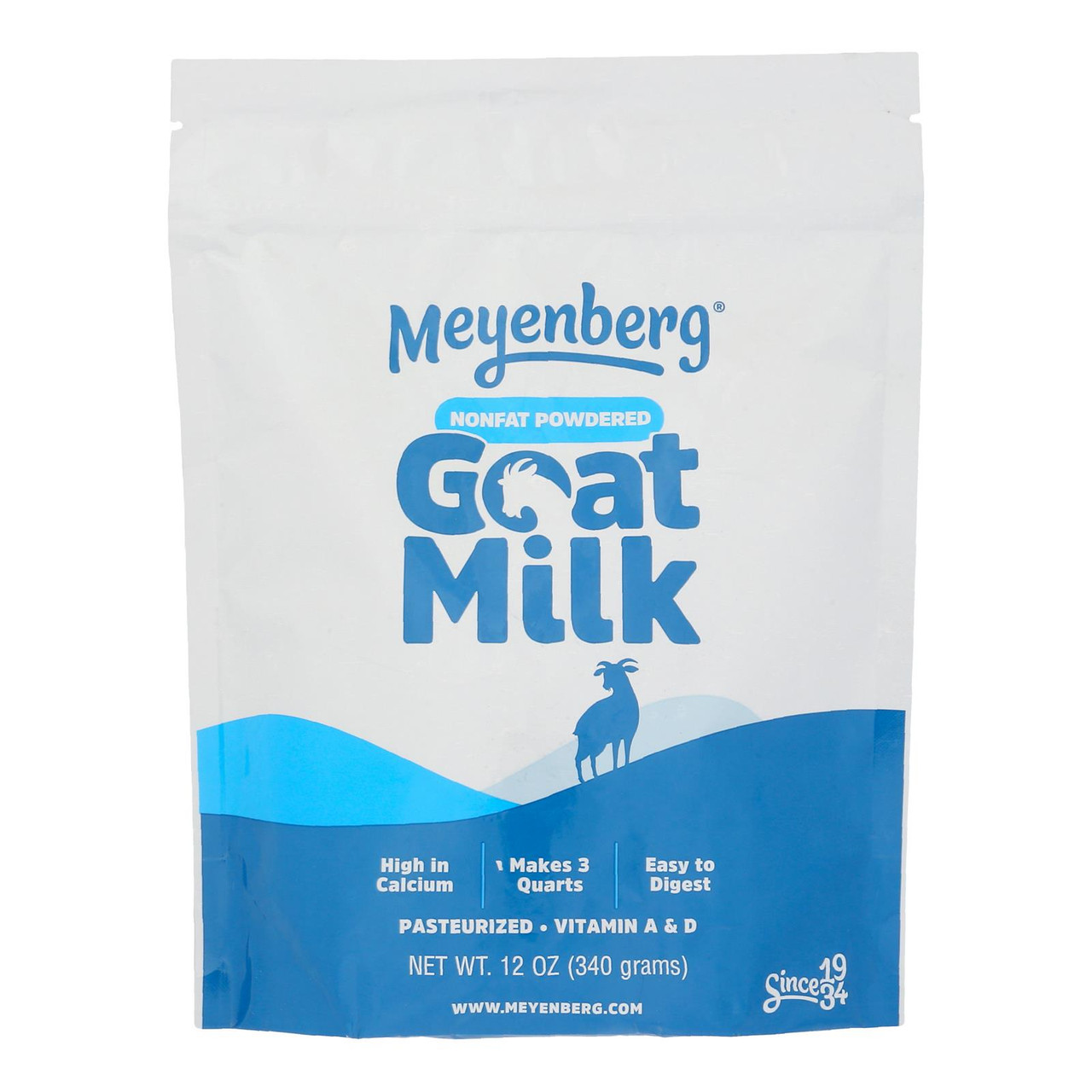 Meyenberg Evaporated Goat Milk - Case Of 12 - 12 Fl Oz.