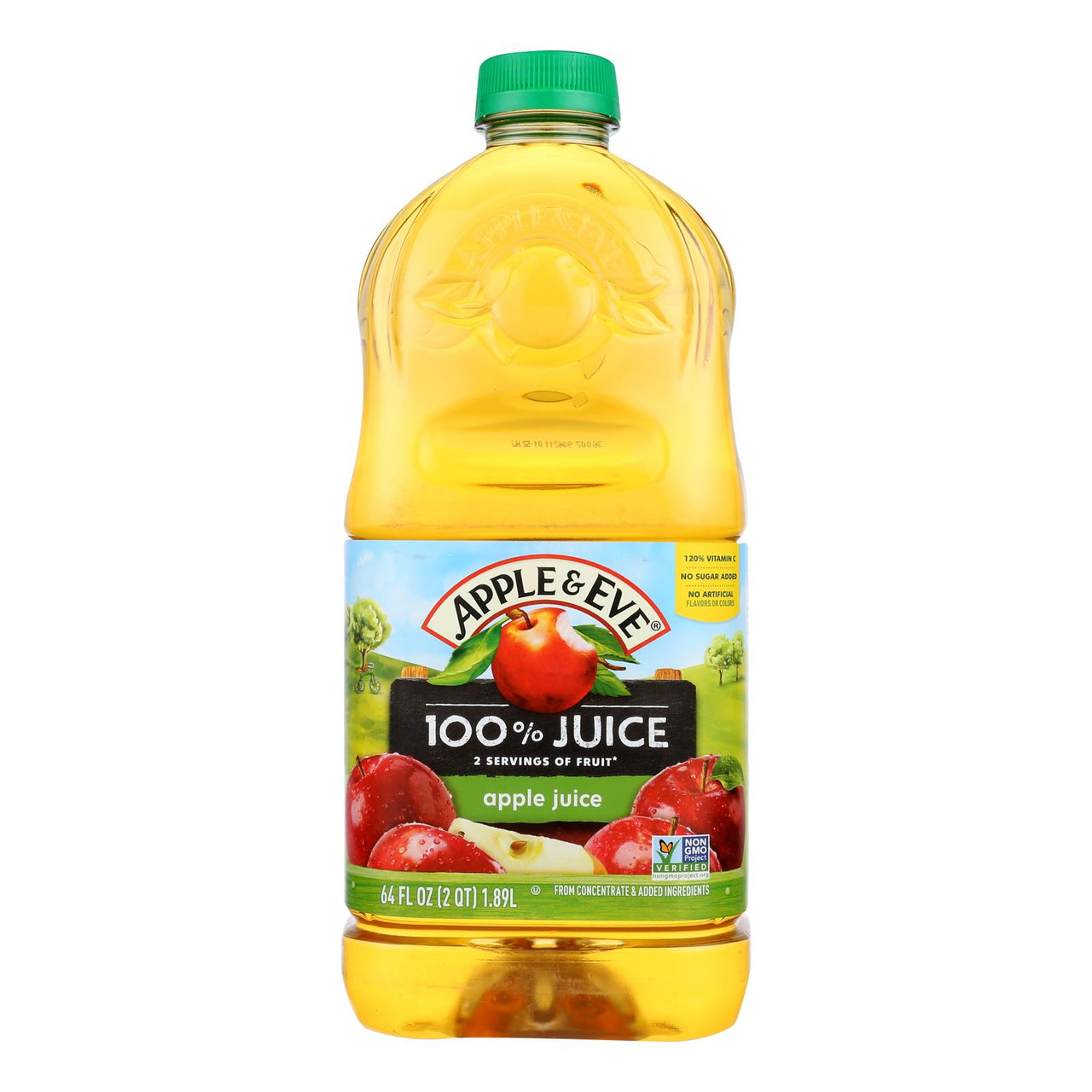 Apple And Eve Organic Juice Apple - Case Of 8 - 48 Fl Oz.