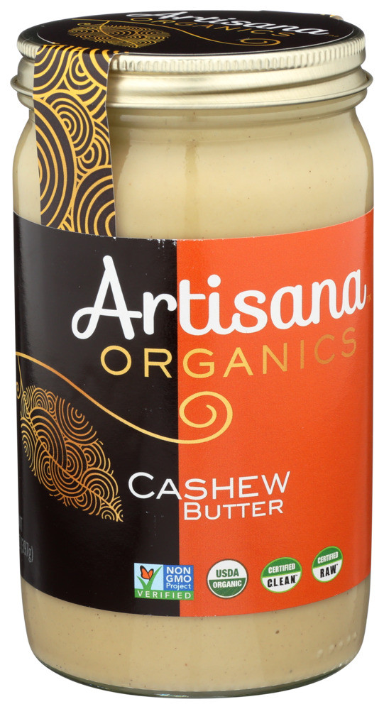Artisana Cashew Butter - Organic - Case Of 6 - 8 Oz.