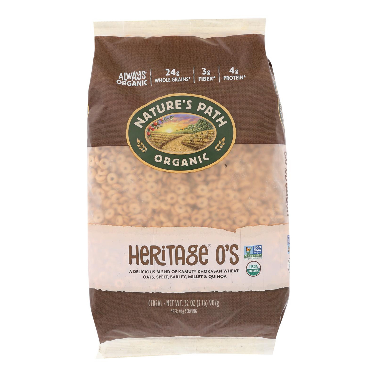 Barbara's Bakery Morning Oat Crunch Cereal - Original - Case Of 12 - 14 Oz.
