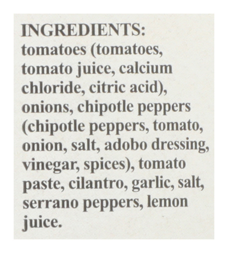 Frontera Foods Chipotle Salsa - Chipotle - Case Of 6 - 16 Oz.