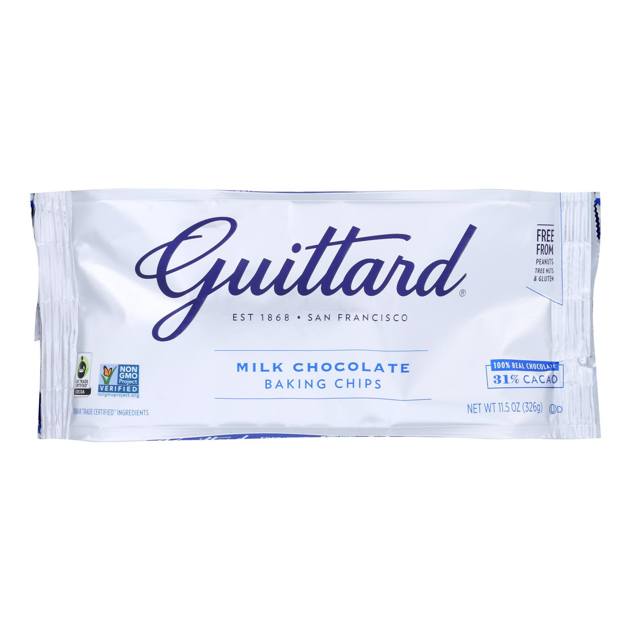 Guittard Chocolate Semi Sweet Chocolate - Case Of 12 - 12 Oz.