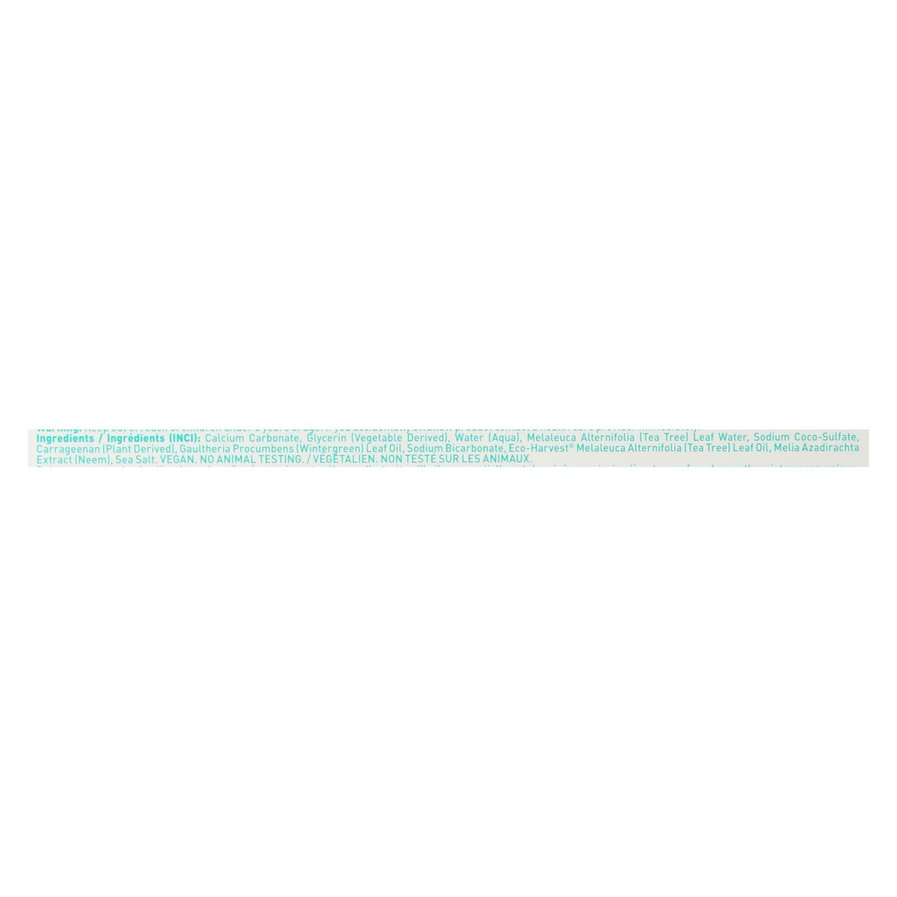 Desert Essence Natural Tea Tree Oil Toothpaste Fennel - 6.4 Oz