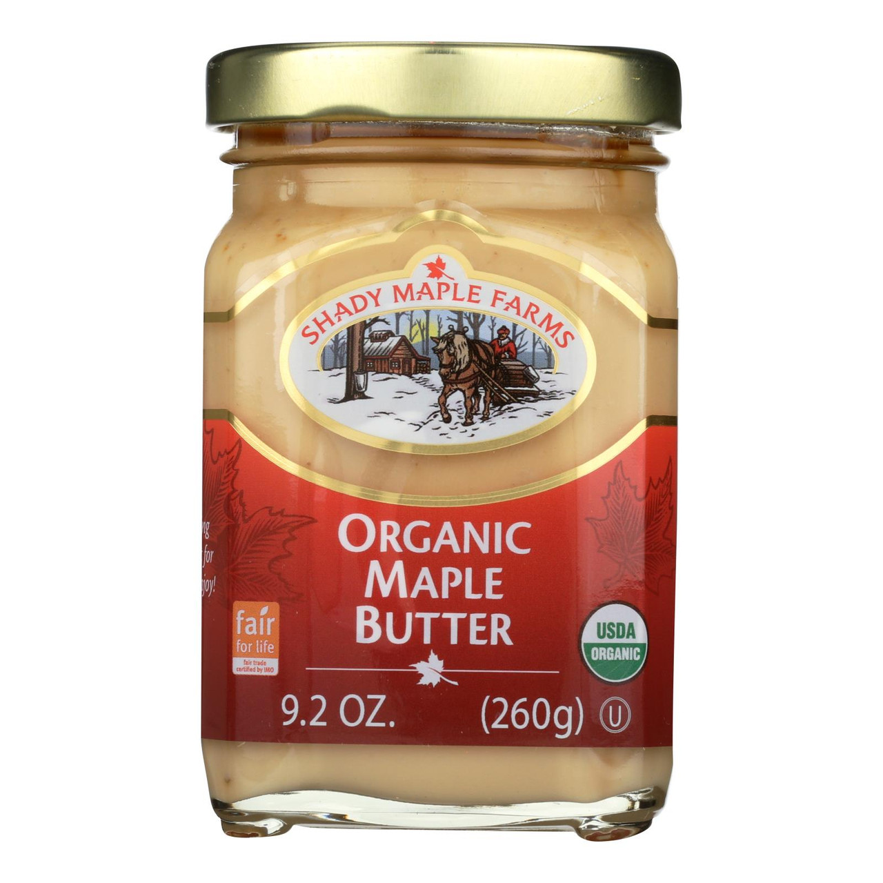 Shady Maple Farms 100 Percent Pure Organic Maple Butter - Case Of 8 - 9 ...