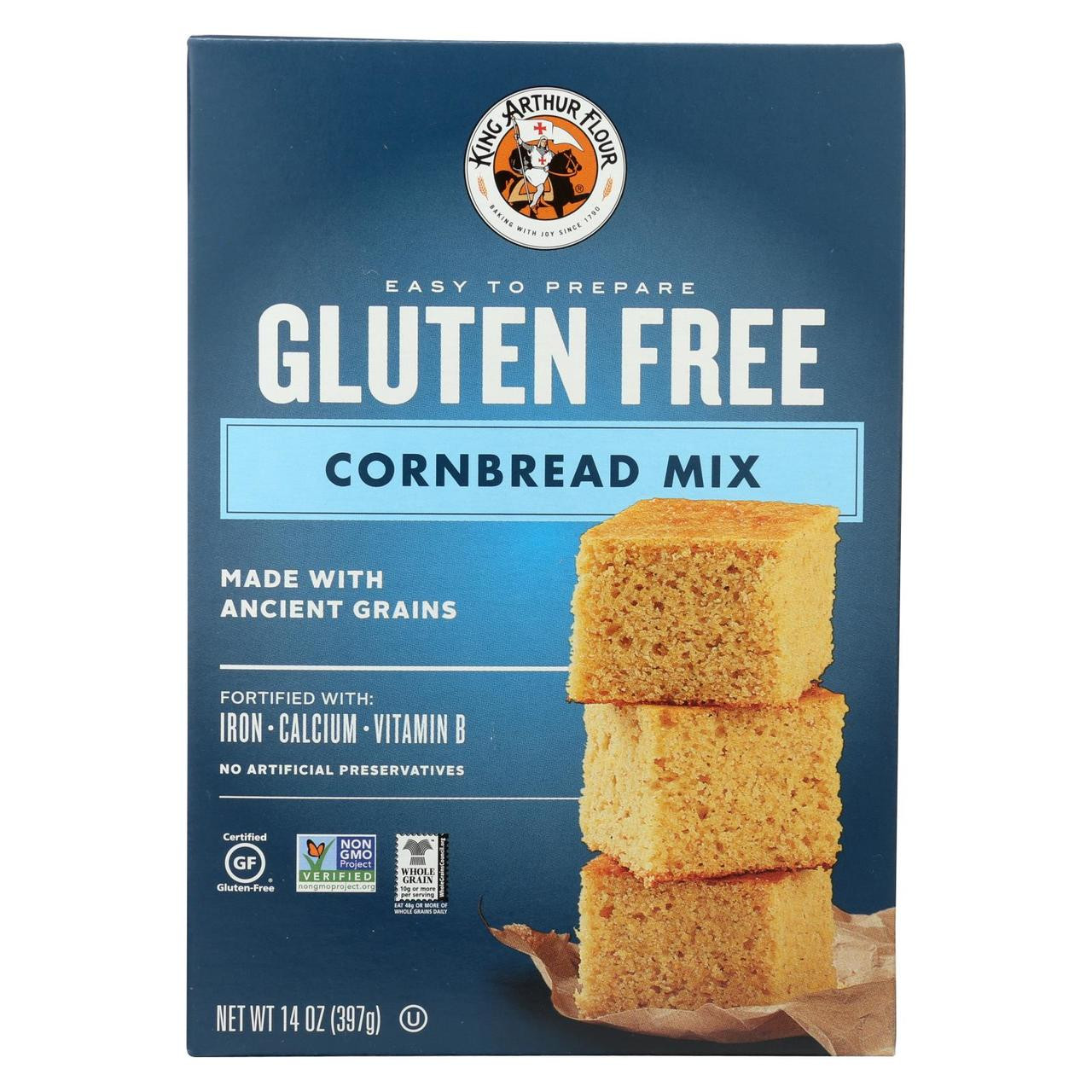 King Arthur Maple Cornbread - Case Of 6 - 14 Oz.