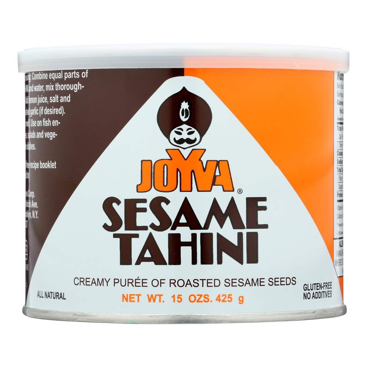 Joyva Roasted Sesame Tahini - 15 Oz - Case Of 12