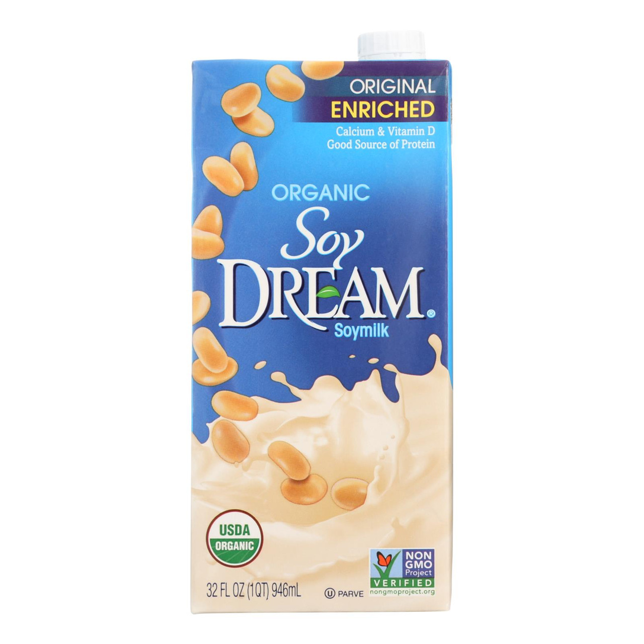 Soy Dream Soymilk - Enriched Original - Case Of 12 - 32 Fl Oz.