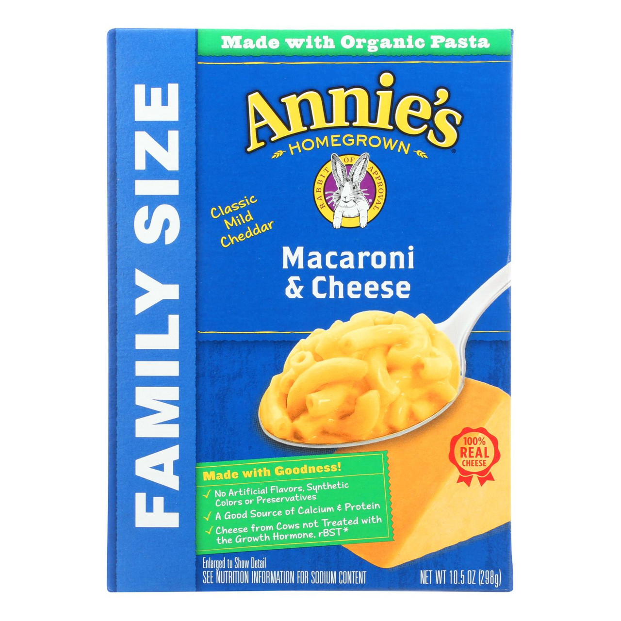 Annie's Homegrown Classic Family Size Macaroni And Cheese - Case Of 6 ...