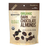 Woodstock Snacks - Organic - Dark Chocolate Raisins - 8.5 Oz - Case Of 8