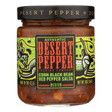 Desert Pepper Trading Cantina Salsa - Hot Red - Case Of 6 - 16 Oz