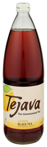 Tejava Black Tea - Unsweetened - Case Of 6 - 12 Oz.